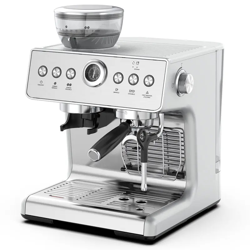 20 bar Italian Espresso Maker Smart Coffee Makers Cappuccino fully ...
